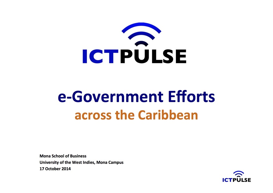 e-Government efforts across the Caribbean | ICT Pulse – The leading ...